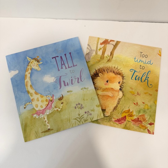 Other | Childrens Storybook Set Too Tall To Twirl Too Timid To Talk ...